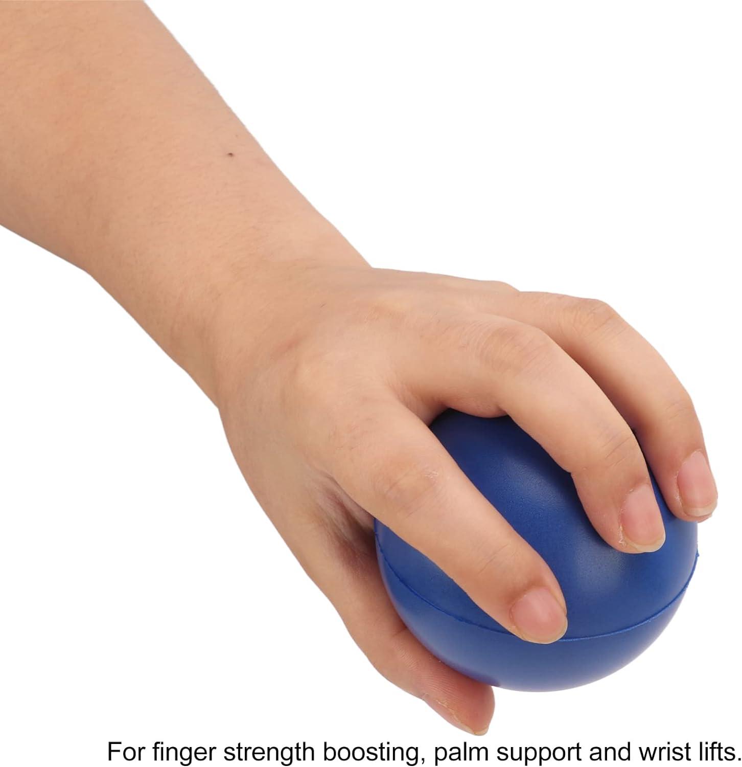 Portable Hand Exercise Balls - Set of 4 Grip Strength Training Balls ...