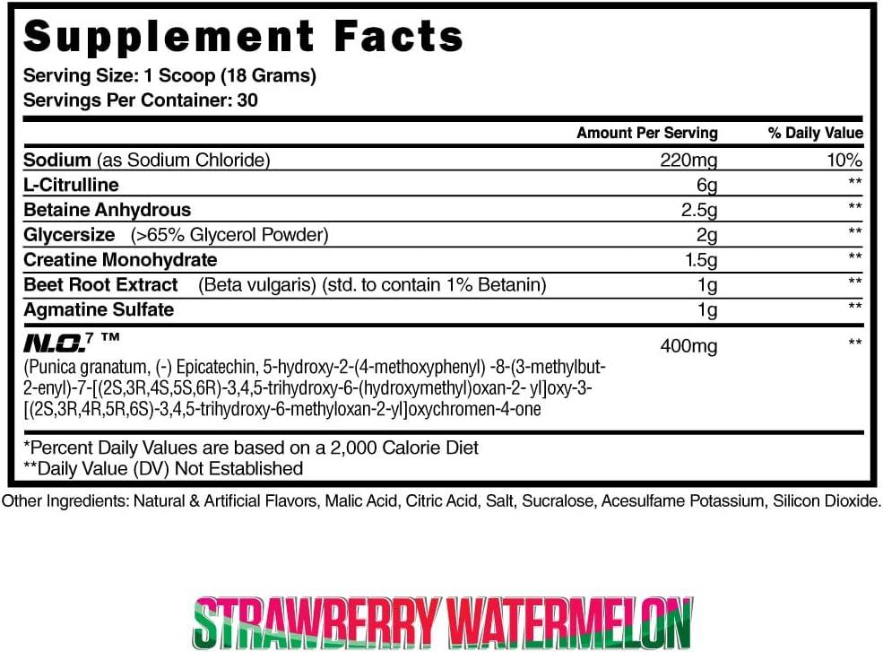 Steel Supplements Pumped-AF Pre Workout Powder | Non Stimulant ...