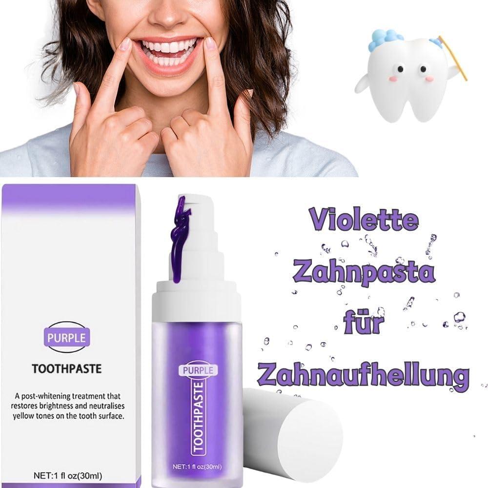 Purple Teeth Whitening Toothpaste | Brighten Your Smile & Eliminate ...