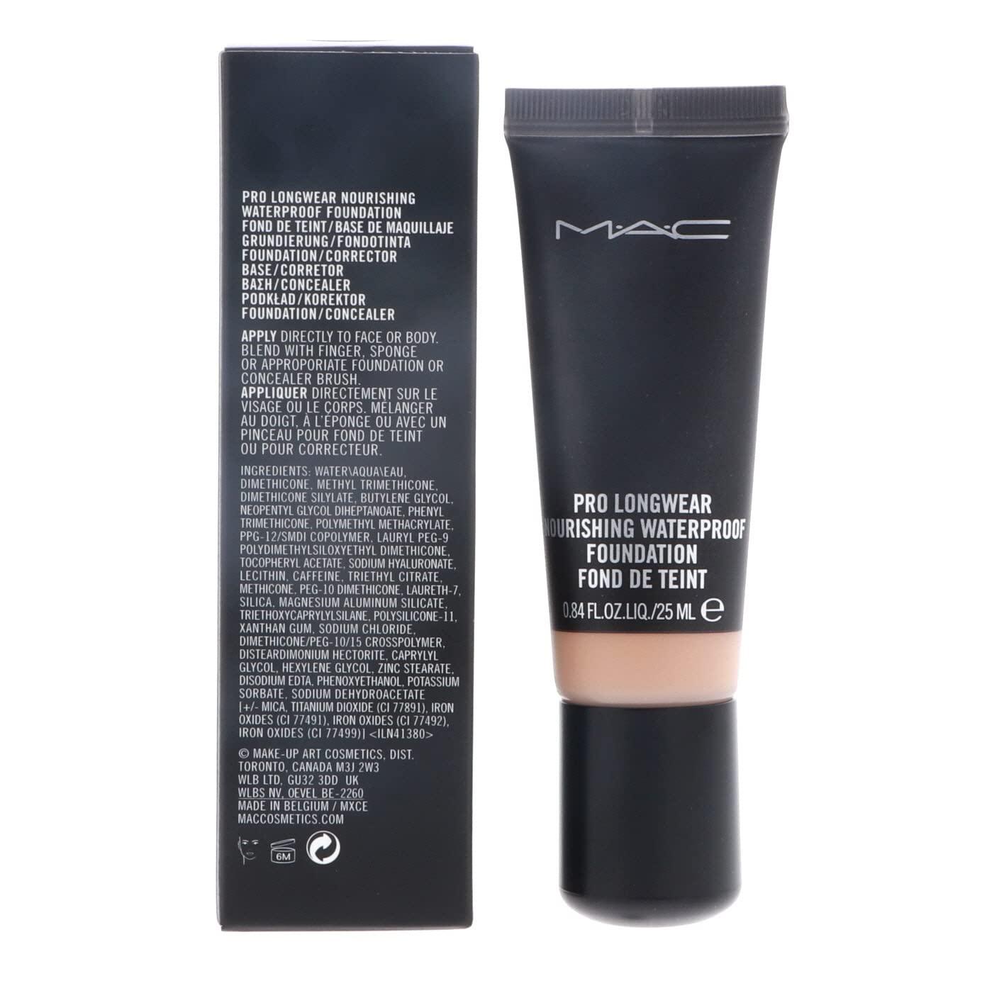 MAC Pro Longwear Nourishing Waterproof Foundation NW35 - 0.85 oz/25 mL ...
