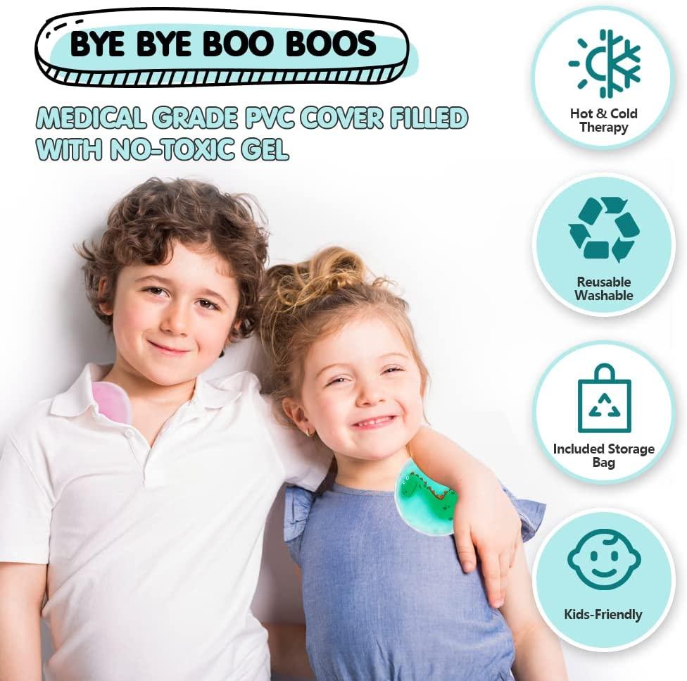 Hilph Kid Ice Pack - Reusable Toddler Gel Cold Pack for Boo Boos ...