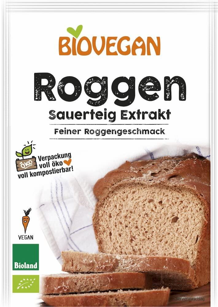Biovegan Rye Sourdough Extract Bioland Organic (2 x 30 g) | Buy Now ...
