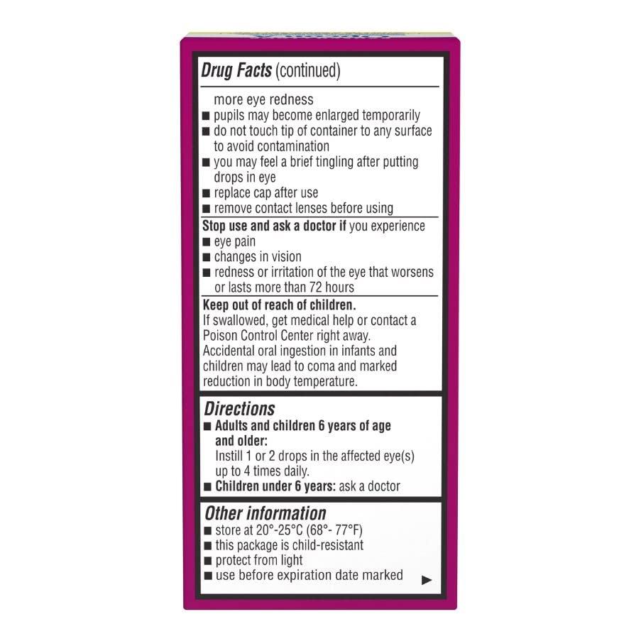 OPCON-A Eye Drops 0.5 oz - Pack of 5 | Fast Relief for Itchy Eyes | Buy ...