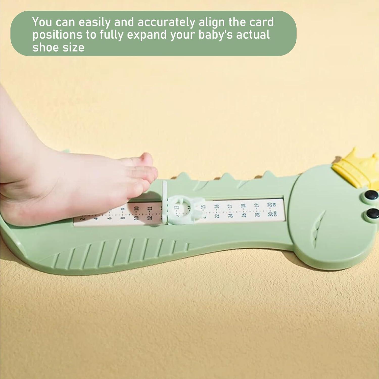 Foot Measuring Device for Kids - Accurate Shoe Size Measurement Tool ...