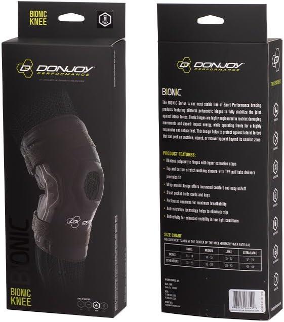 DonJoy Performance Bionic Knee Brace - Adjustable Support for ACL, MCL ...