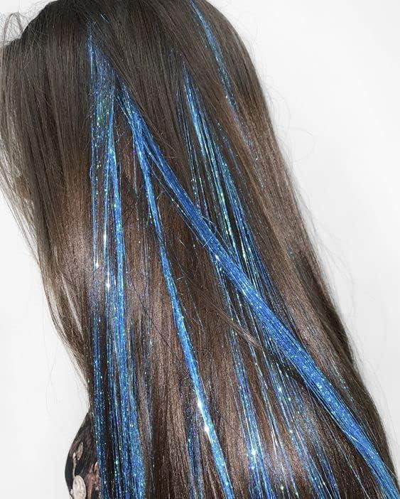 blue strands