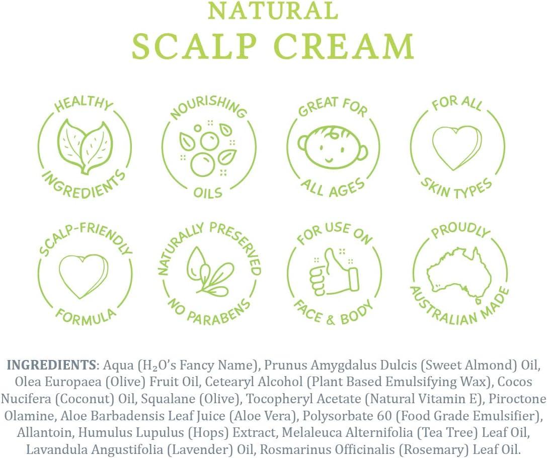 MooGoo Scalp Cream - Seborrheic Dermatitis & Cradle Cap Natural ...