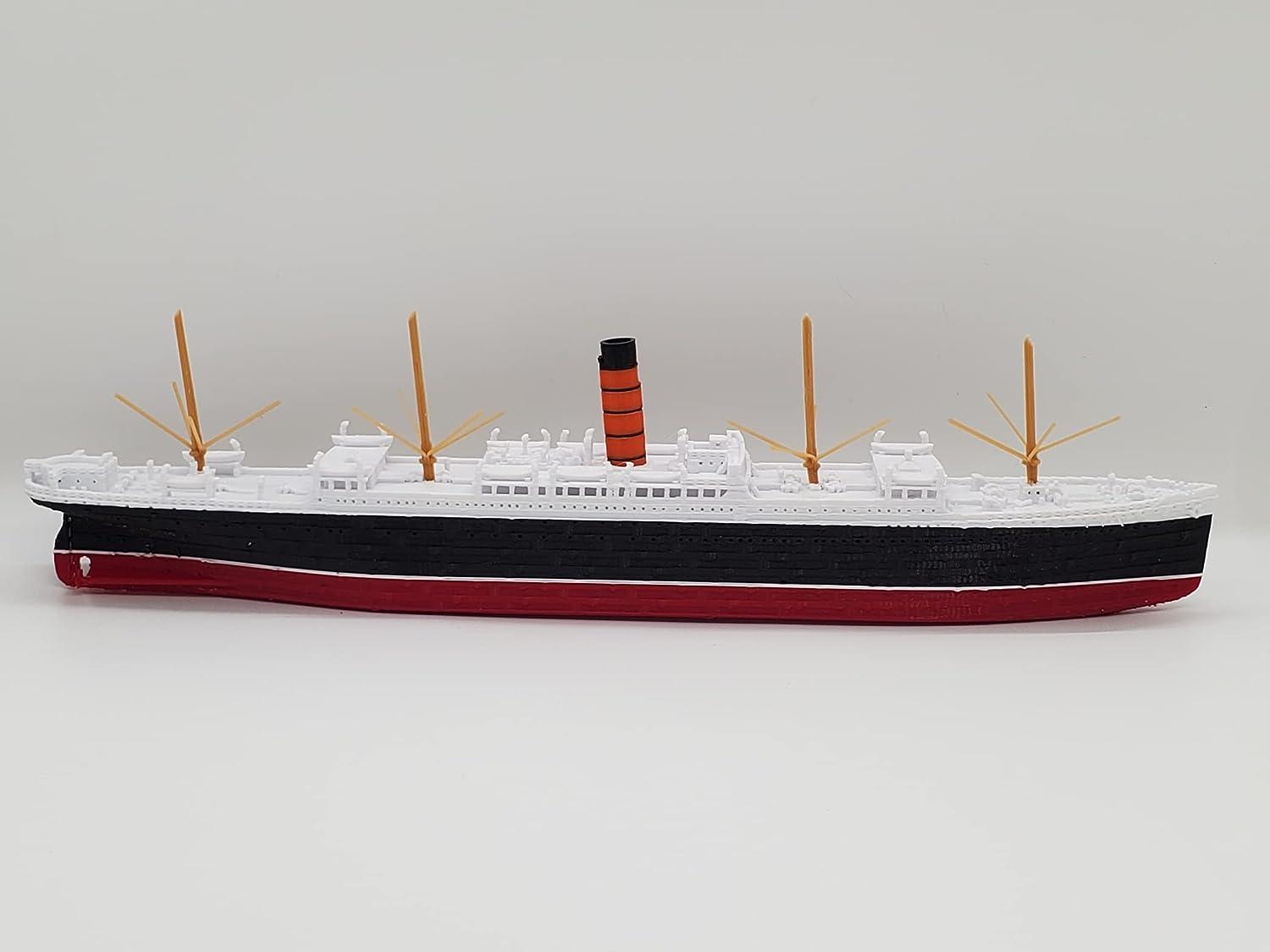 RMS Carpathia Model - Highly Detailed and Historically Accurate Replica ...