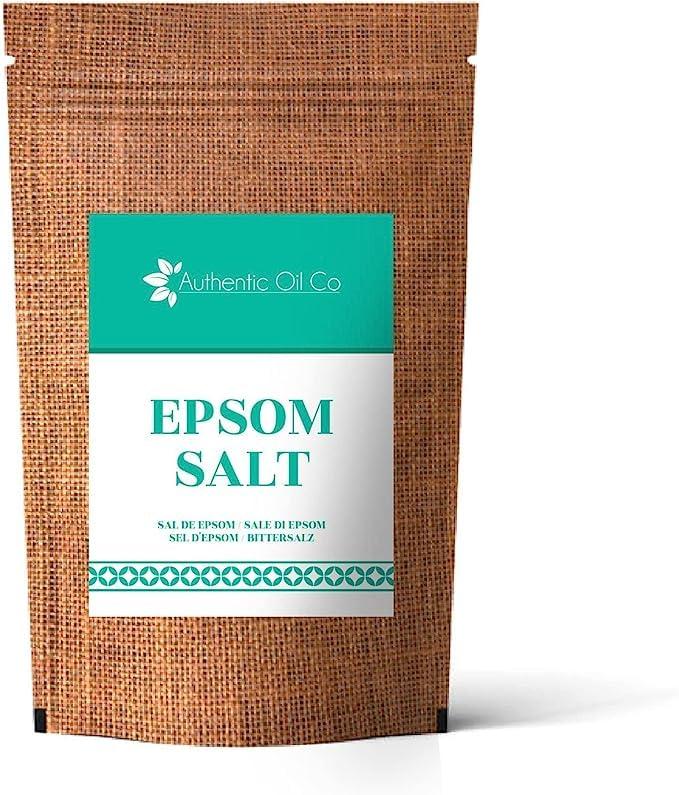 Pure Fragrance-Free Epsom Salt 50g - Best for Relaxation & Wellness ...