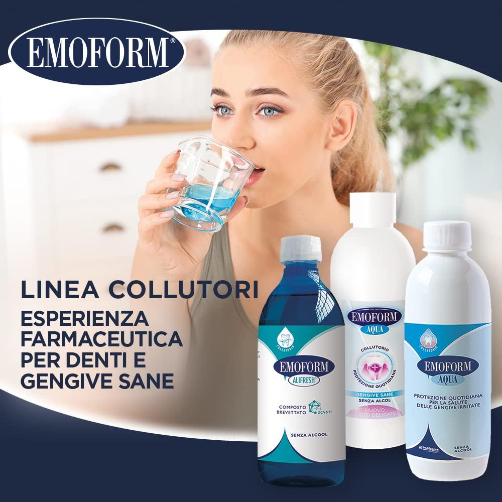 Emoform Aqua Mouthwash 300ml | Alcohol-Free for Healthy Gums ...