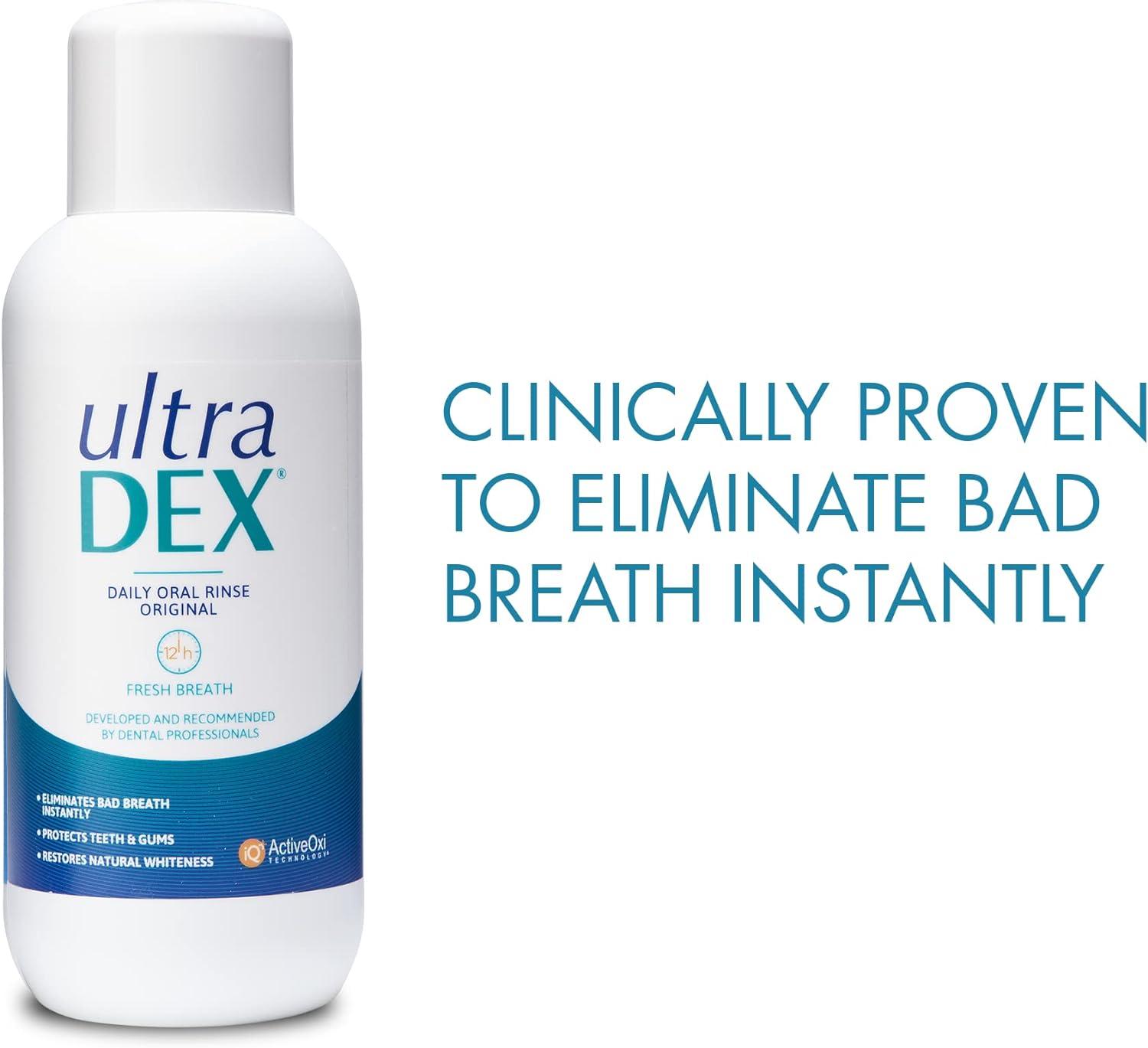 Ultradex Daily Oral Rinse 1000ml - Oral Hygiene Solution for Fresh ...