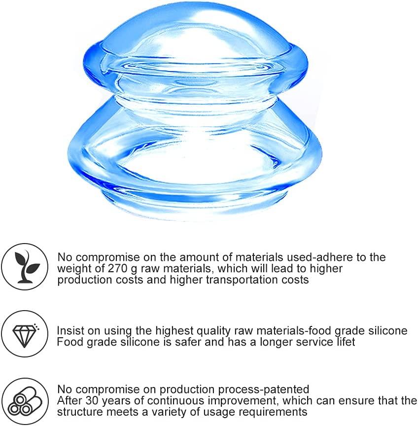 Chinese Vacuum Cupping Therapy Set for Deep Tissue Myofascial Release ...