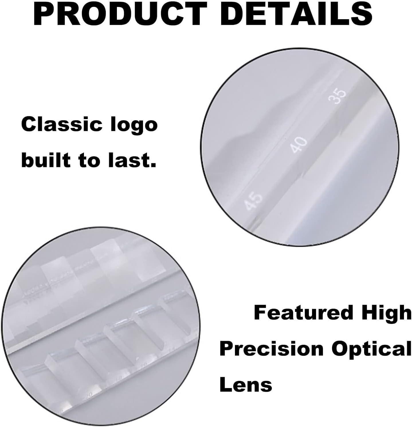 Ophthalmic Optical Prism Bar Set Optical Clinic Ophthalmic Vertical (15 ...