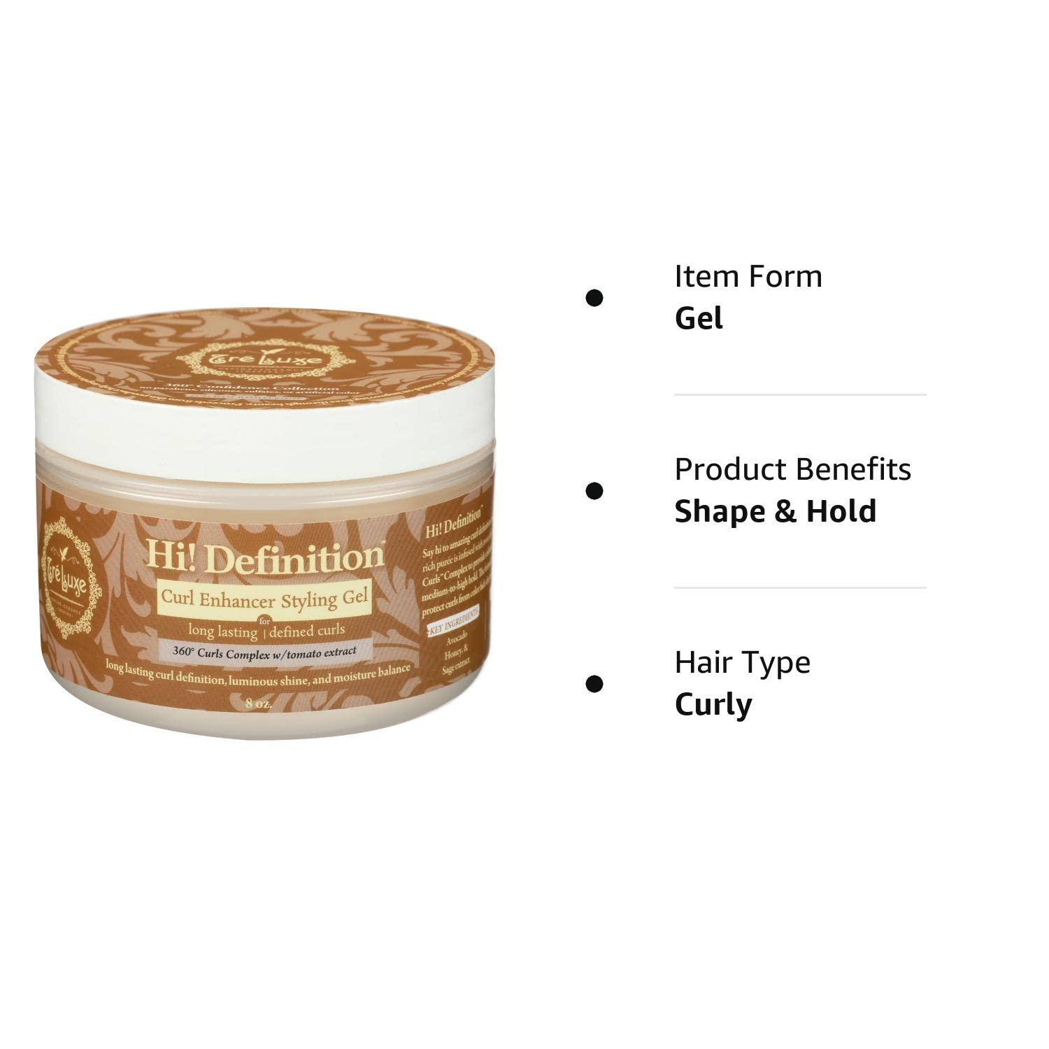 TRELUXE Hi! Definition Curl Enhancer Styling Gel - 8oz Pack of 1 | Buy ...