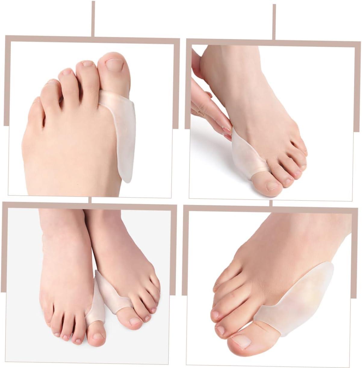 Hemoton 6 Pairs Silicone Bunion Splint & Hammer Tool Set for Foot ...