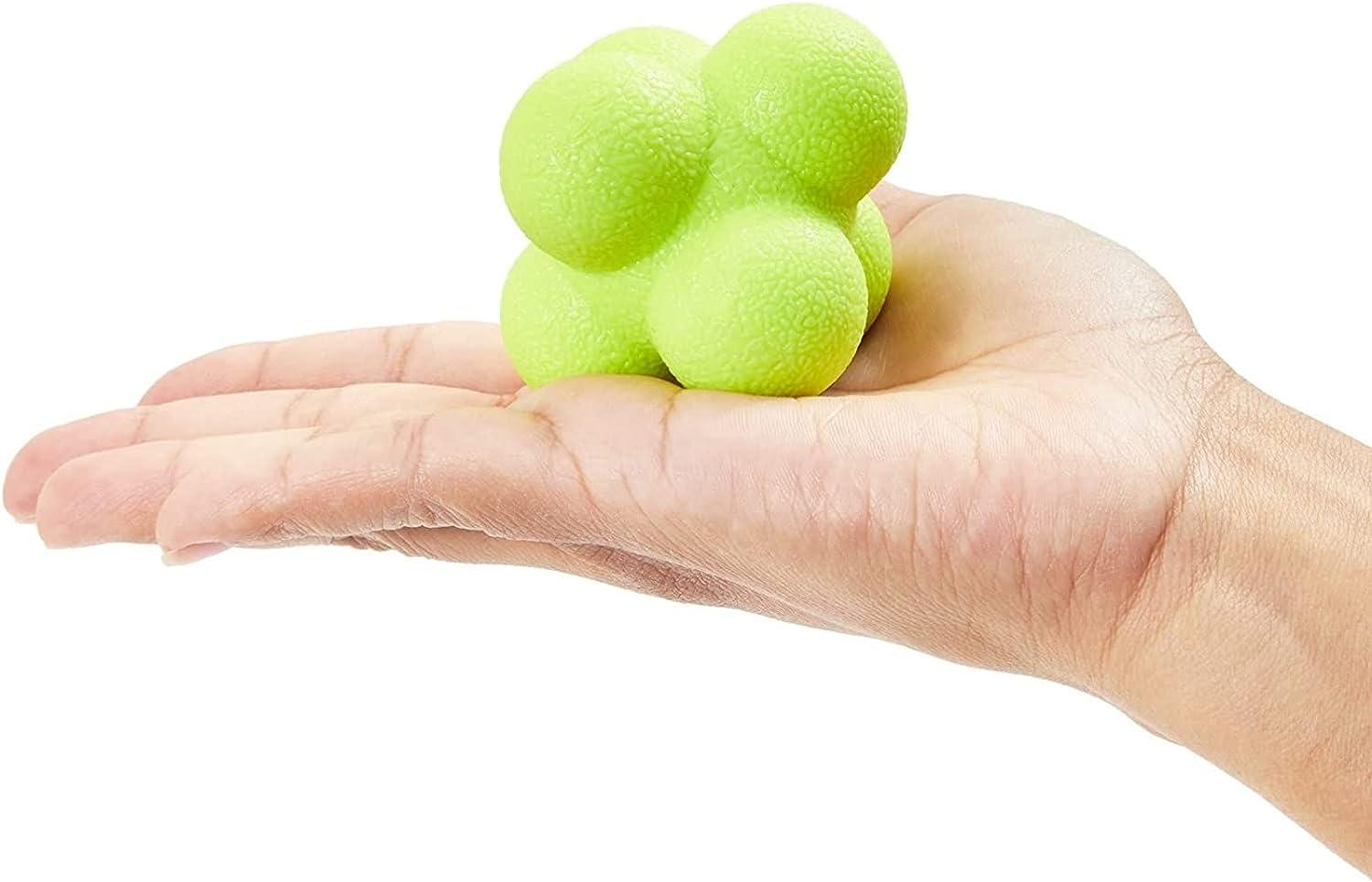 Juvale Rubber Reaction Bounce Balls - 2 Pack for Coordination, Agility ...