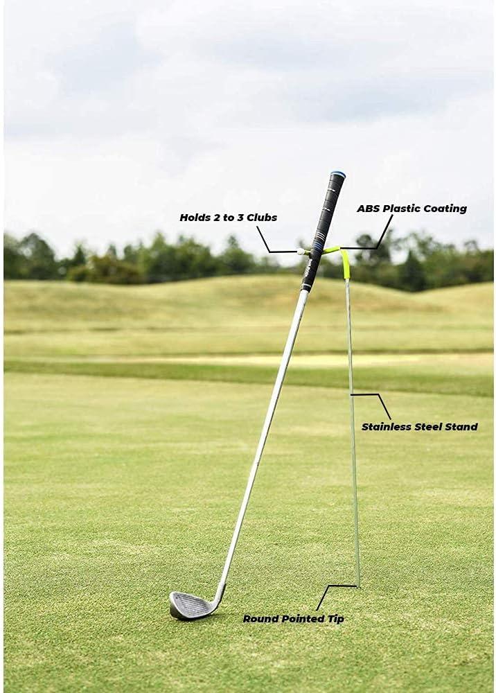 Mobile Pro Shop V-Shaped Golf Club Stand | Durable Stainless Steel ...