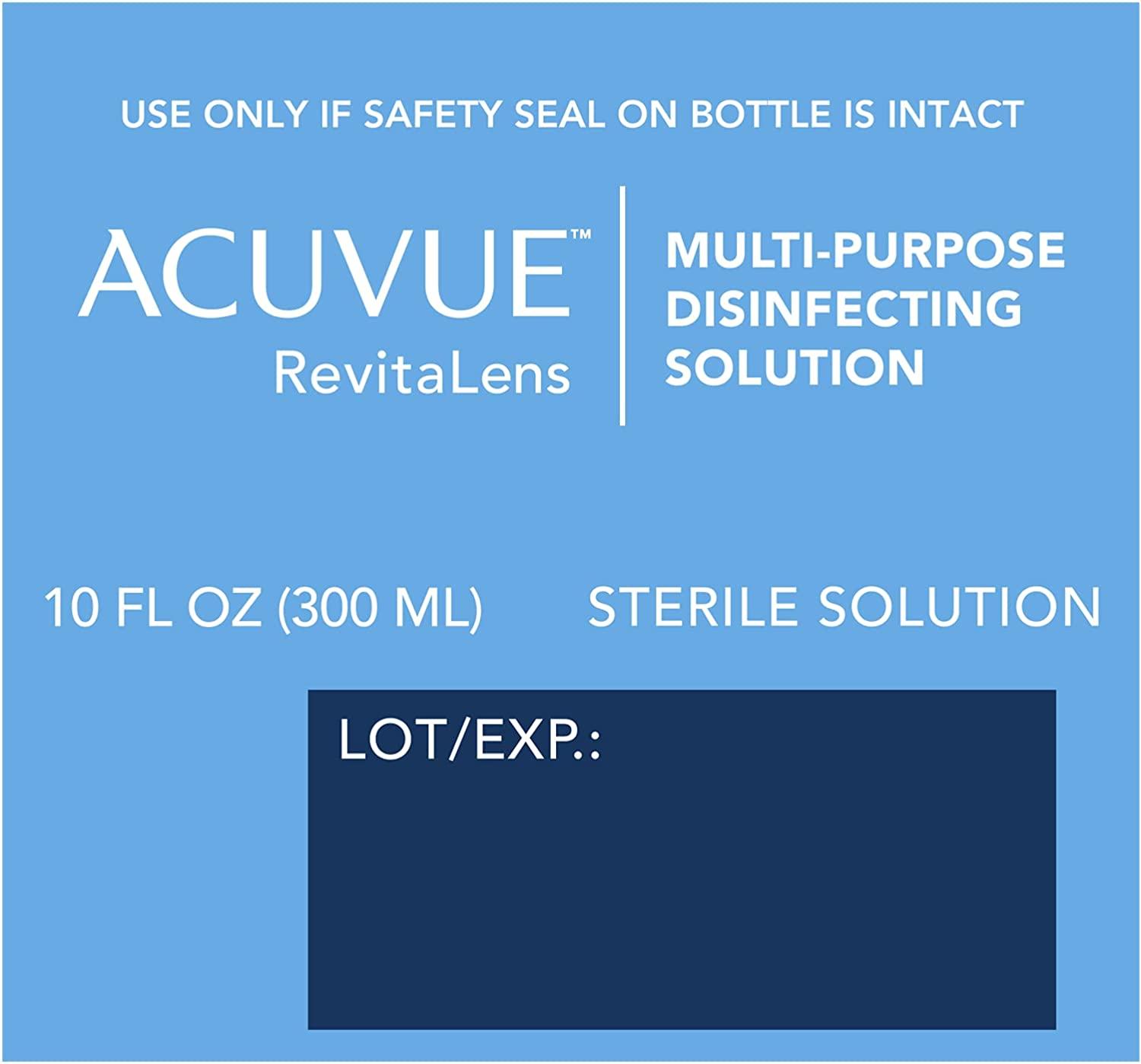ACUVUE RevitaLens Multi-Purpose Disinfecting Solution Twin Pack - 2 x ...