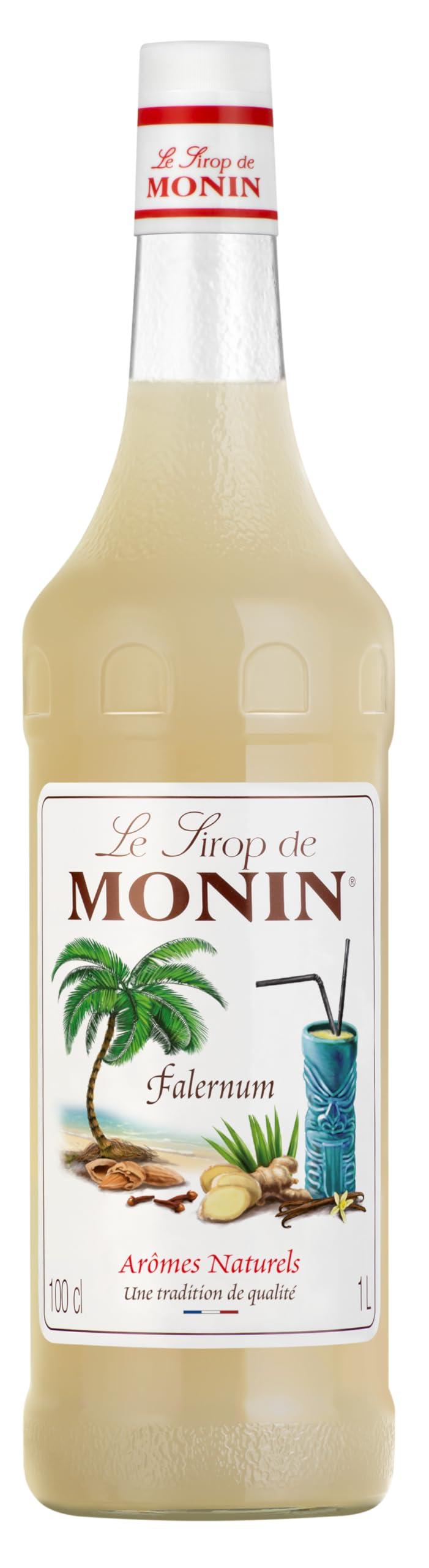 Buy Monin Syrup Falernum 1L (1 Pack) - Premium Flavoring for Cocktails ...
