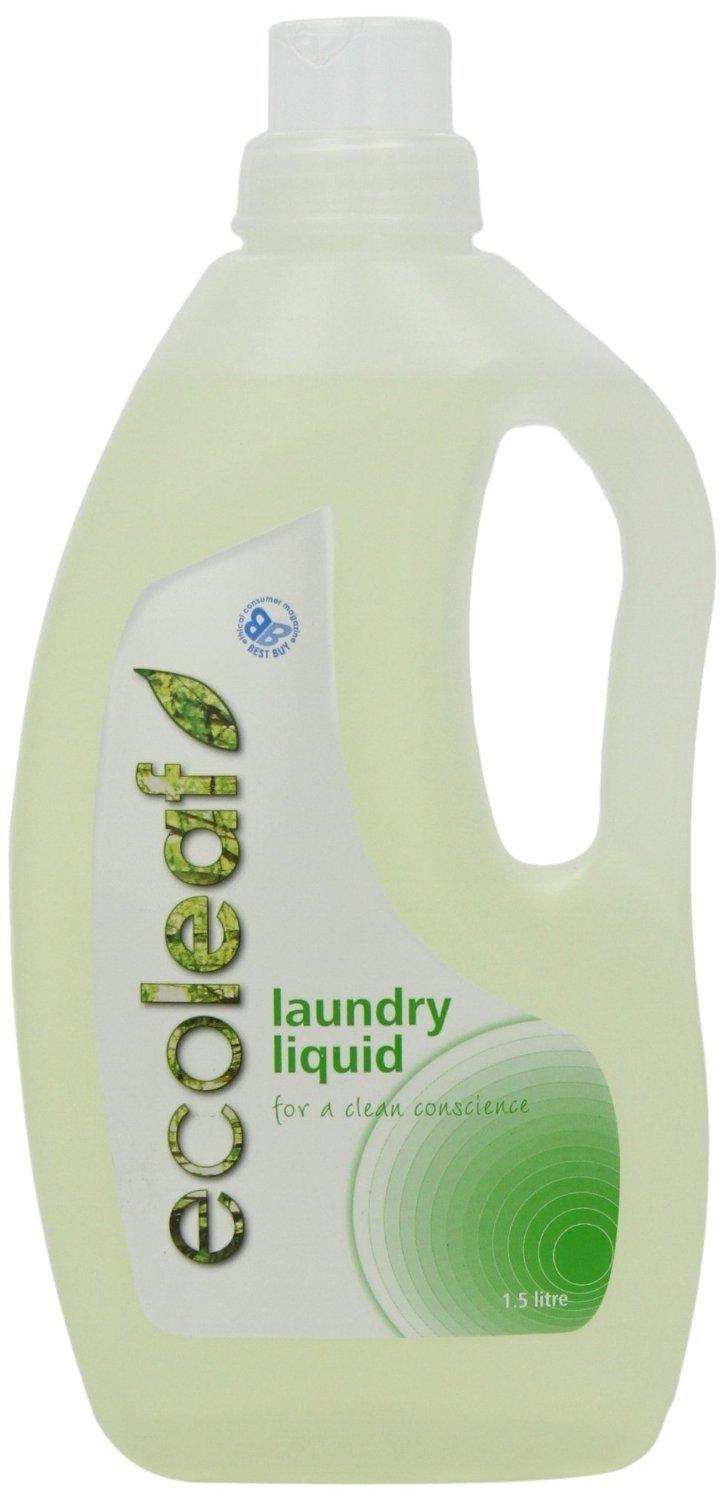 Ecoleaf Laundry Liquid 1.5 Litre | Buy Now with Express International Delivery | GoSupps.com
