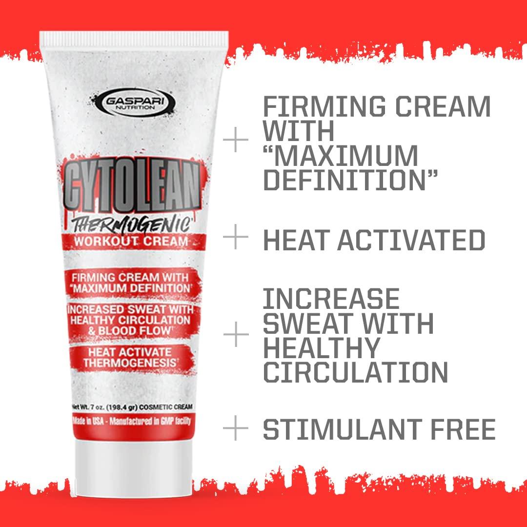 Gaspari Nutrition Cytolean Cream - Maximum Definition Firming Workout ...