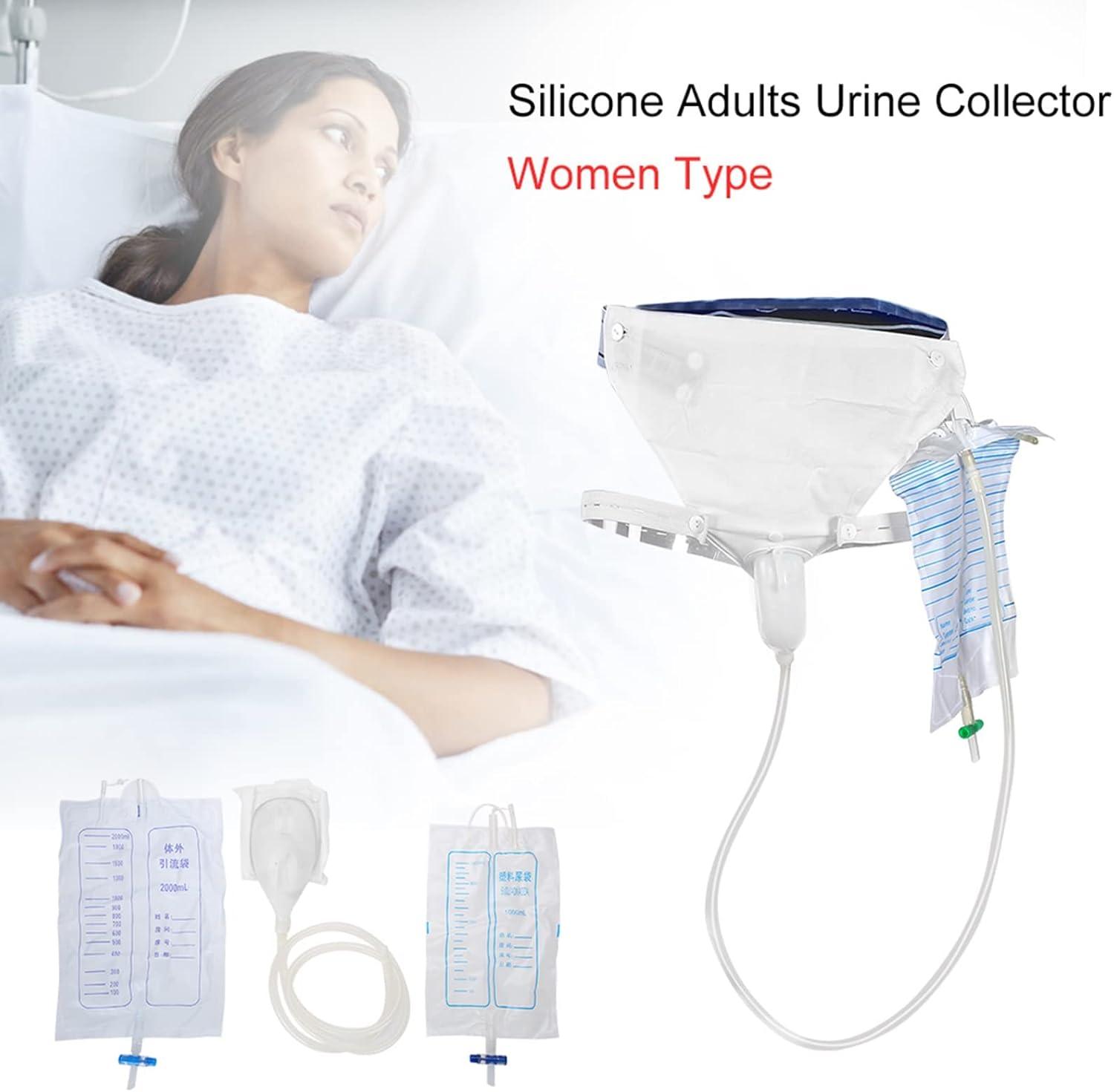 Portable Silicone Urine Collector for Women | Female Urinal System with ...