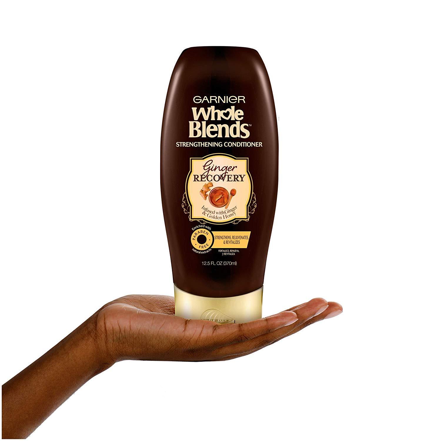 Garnier Whole Blends Haircare - Ginger Recovery Strengthening Shampoo ...