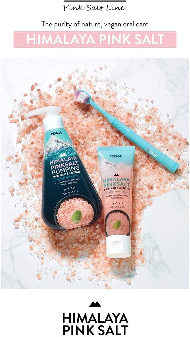 Perioe Himalaya Pink Salt Toothpaste - Ice Mint, 3.4 oz (100 g ...
