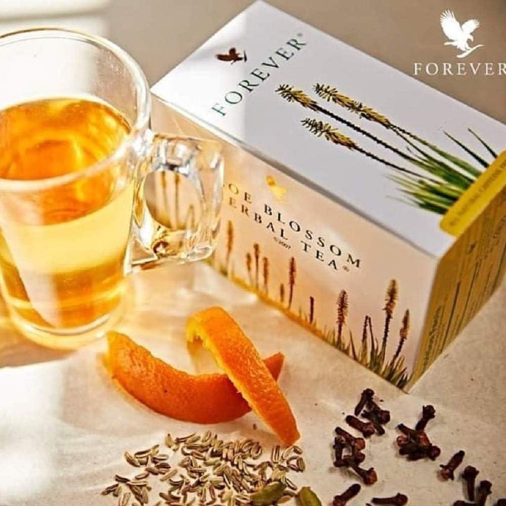 Forever Living Aloe Blossom Herbal Tea Drink Tea with Aloe Vera Flowers ...