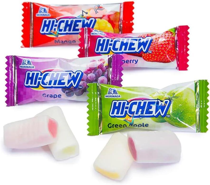 Hi-Chew Assorted Chewy Sweets Mix Fruity Flavours Double Layer Candy ...