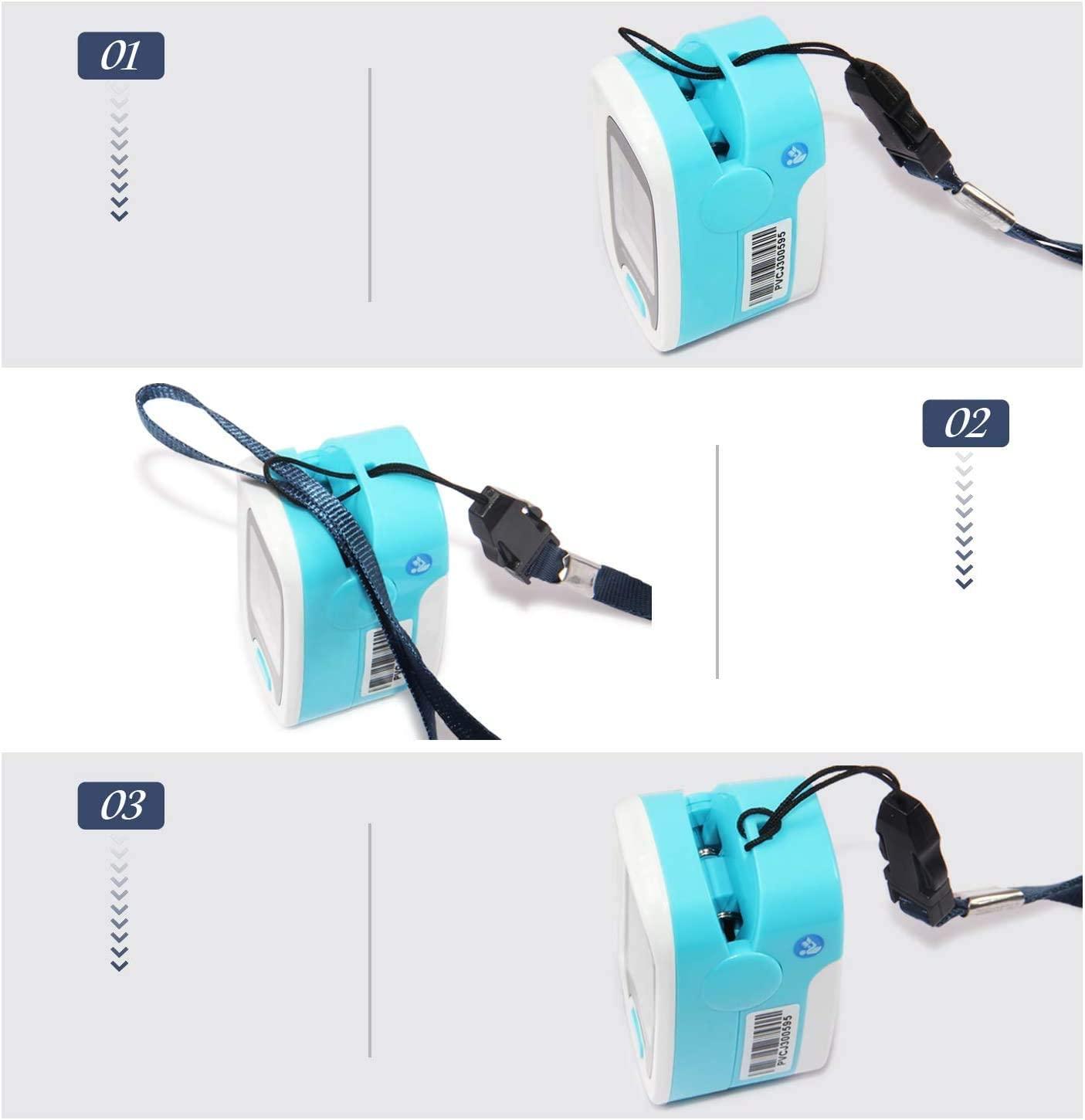 CONTEC LED CMS50M Pulse Oximeter SpO2 with PR Value Waveform - Blood ...