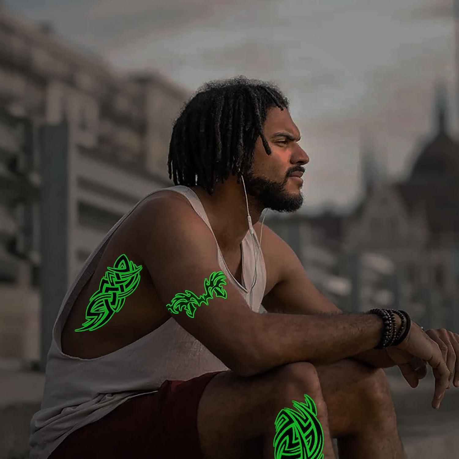 AYSOW Luminous Printable Temporary Tattoo Paper - 5 Sheets A4 Size ...