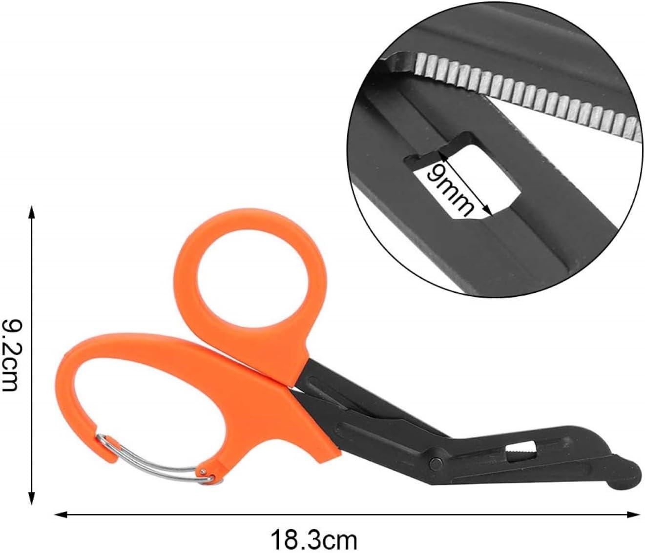 Titanium Bandage Shears Scissors EMT Trauma Nurses Students ER - Bent ...