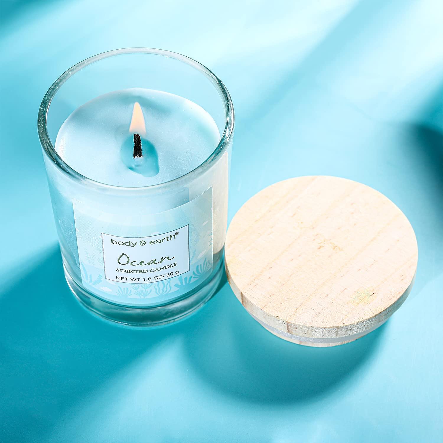 Ocean Scented Spa Gifts Set for Women - 5 Pcs Bath & Body Collection ...