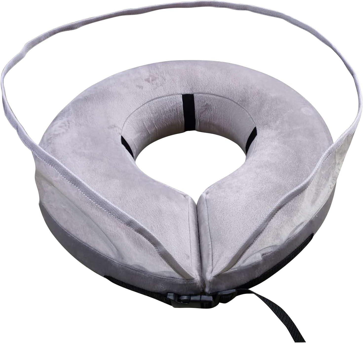 Petyoung Inflatable Dog Cone XL - Anti-Licking Baffle for Dogs After ...