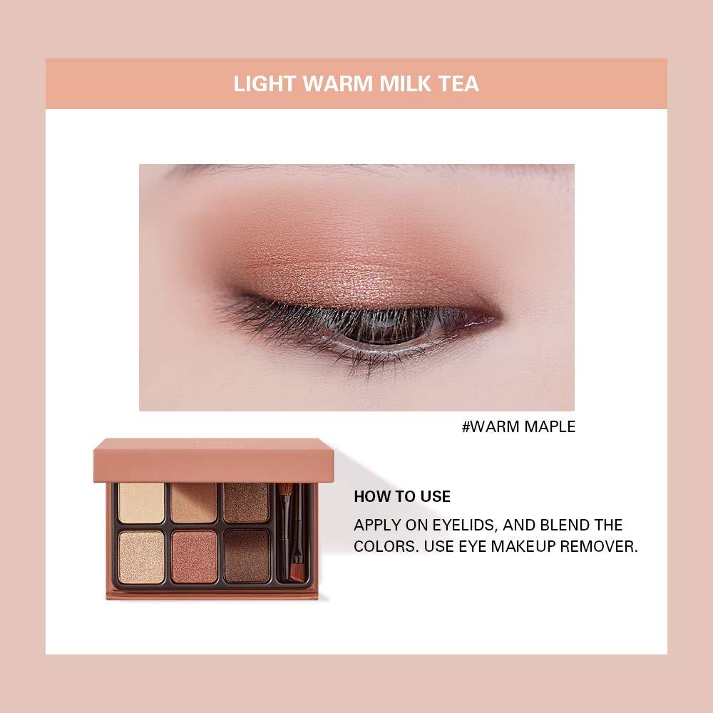 HEME Eye Color Palette - Warm Maple 0.32 oz-Natural mineral powder ...