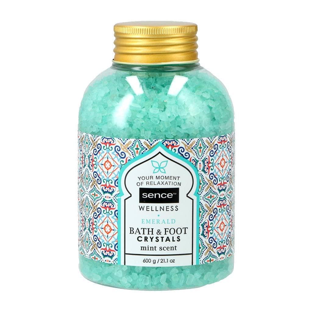 Pack of 6 Sence of Wellness Bath Salts - Emerald 600g | Soothing Bath ...