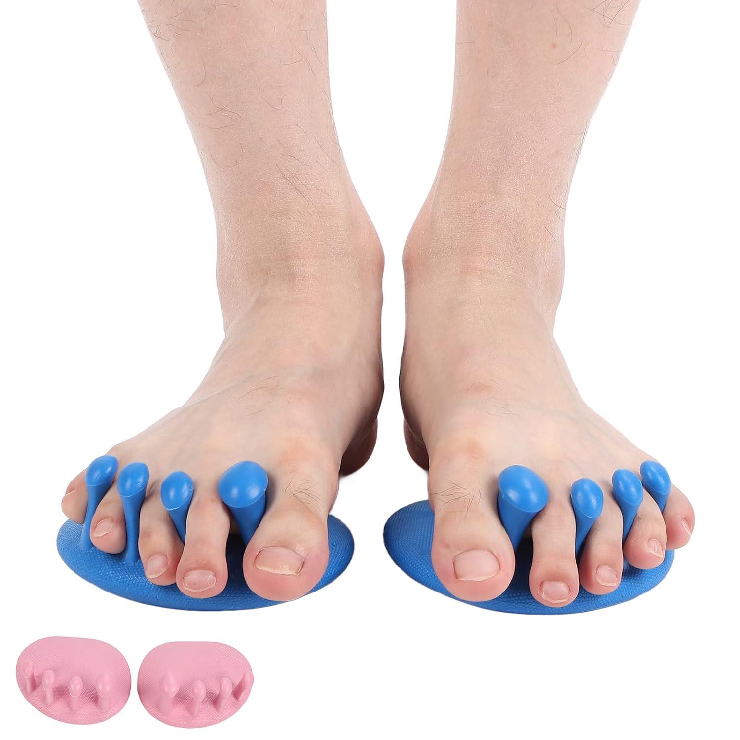 Toe Spreader for Hammer Toe & Bunion Pain Relief - Therapeutic Silicone ...