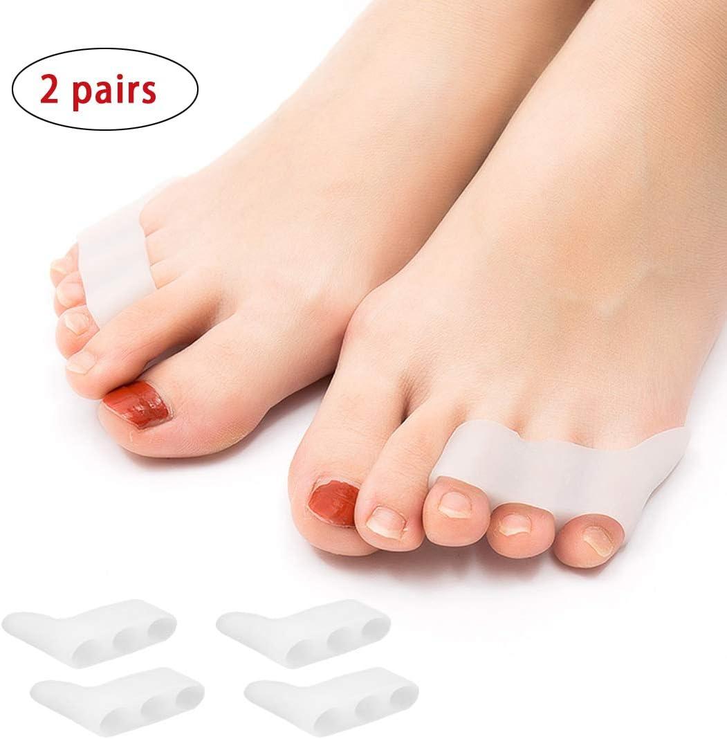 Pinky Toe Separators & Protectors - Tailors Bunion Pads, GEL Toe ...