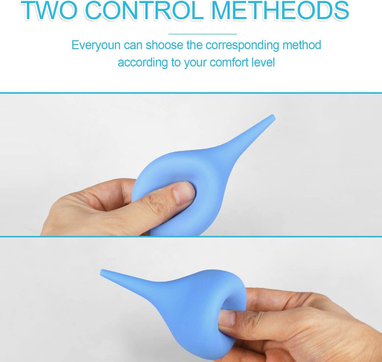 2 Pack 2oz Hand Bulb Ear Syringe | Rubber Squeeze Bulb for Ear Washing ...