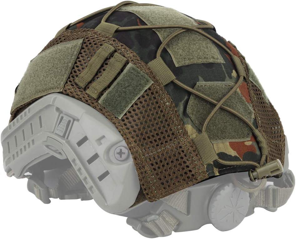 WarmHeartting Tactical Helmet Cover - Camouflage Fast Helmet ...