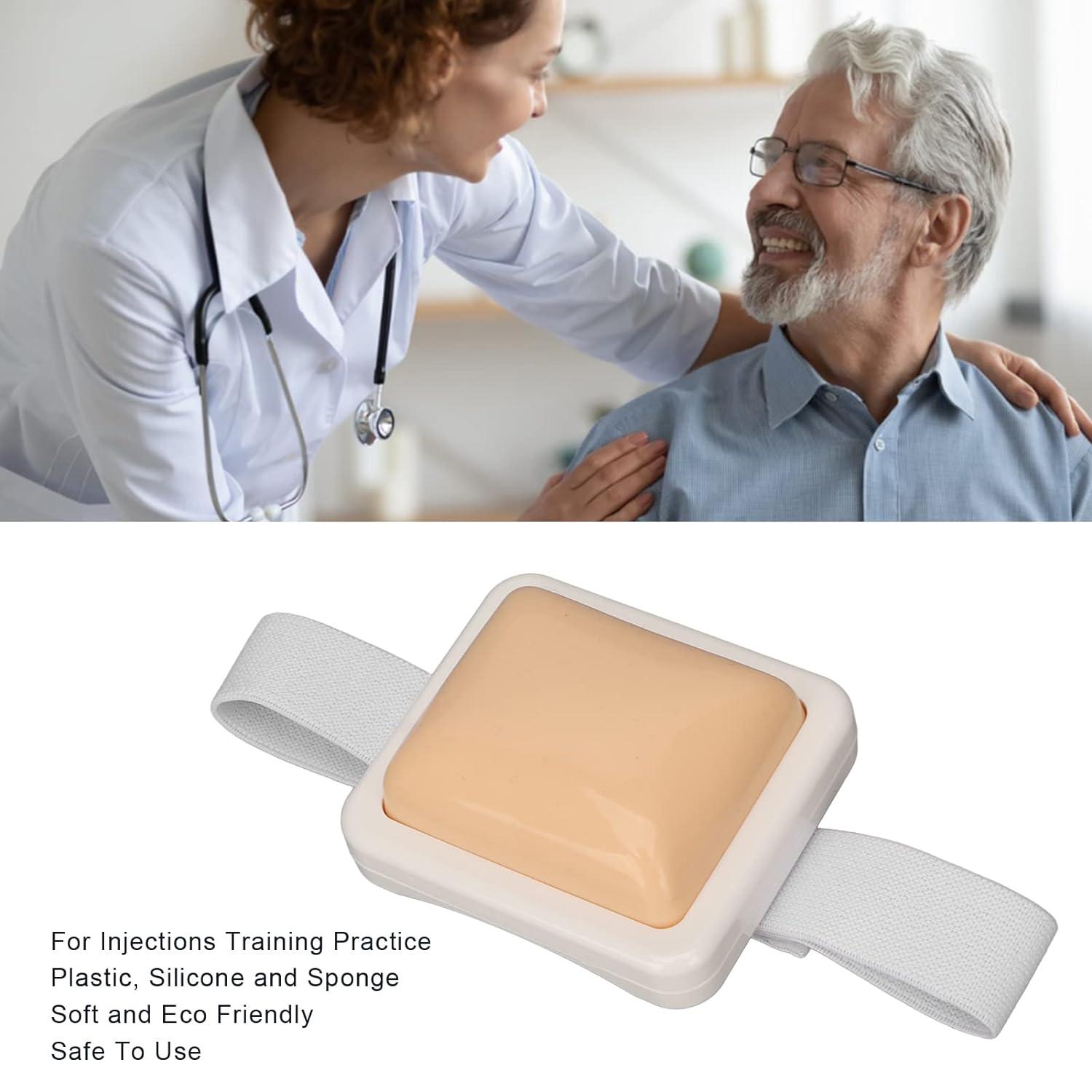 Injection Training Pad for Nurse | Soft Intramuscular Practice Pad for ...