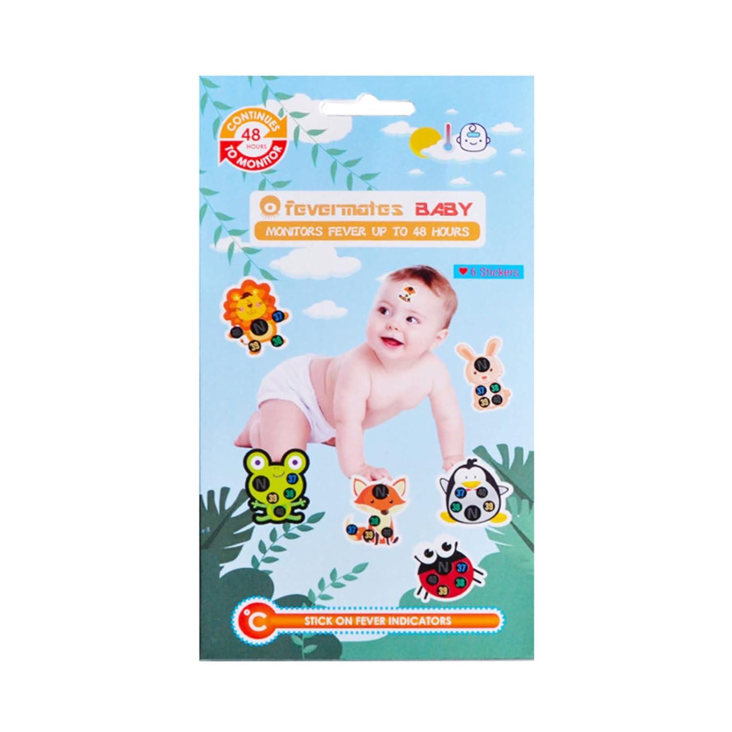 Stickable Forehead Fever Display Sticker - Continuous Temperature ...
