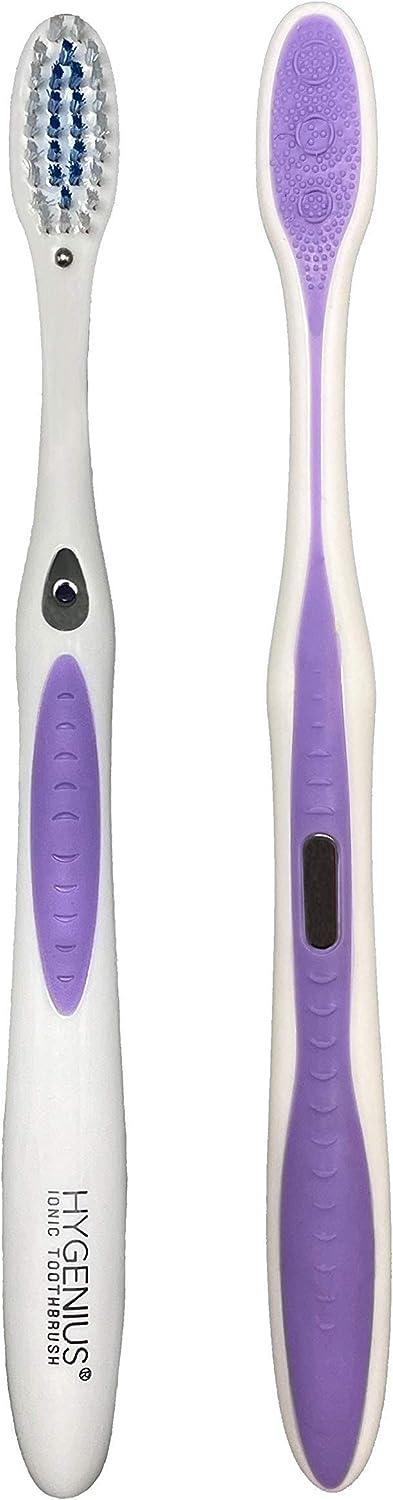 HyGenius Ionic Toothbrush - Ultimate Trillion ION Plaque Fighting ...
