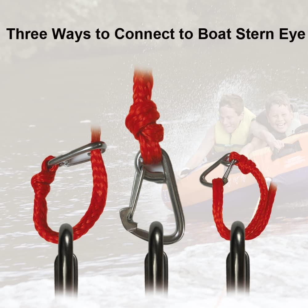 Cyberoctopus Boat Tow Harness with Stainless Steel Hook and Pulley ...