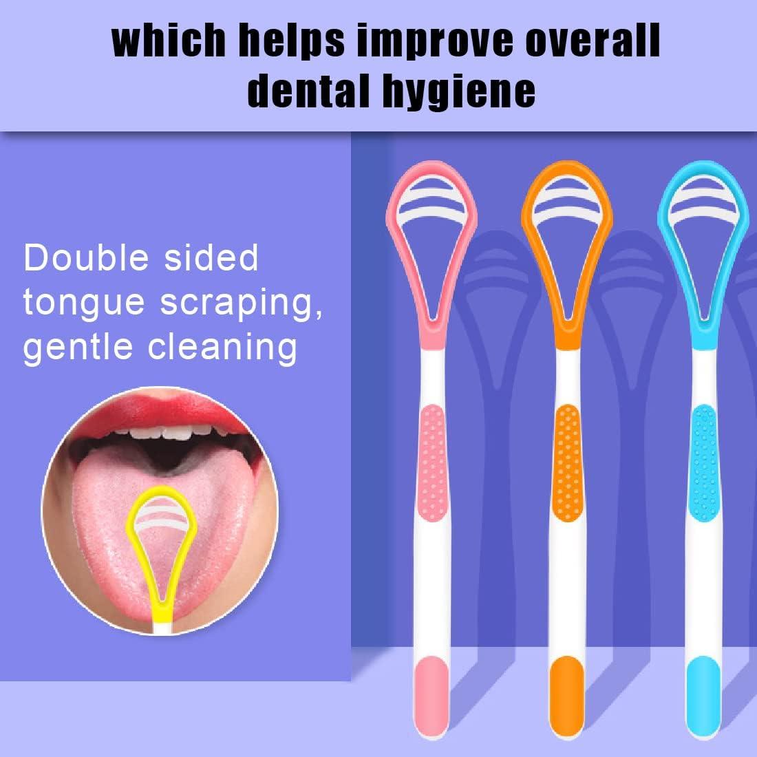 Fez Tongue Scraper Set - 5 PCs Mouth Hygiene Tool for Optimal Oral Care ...