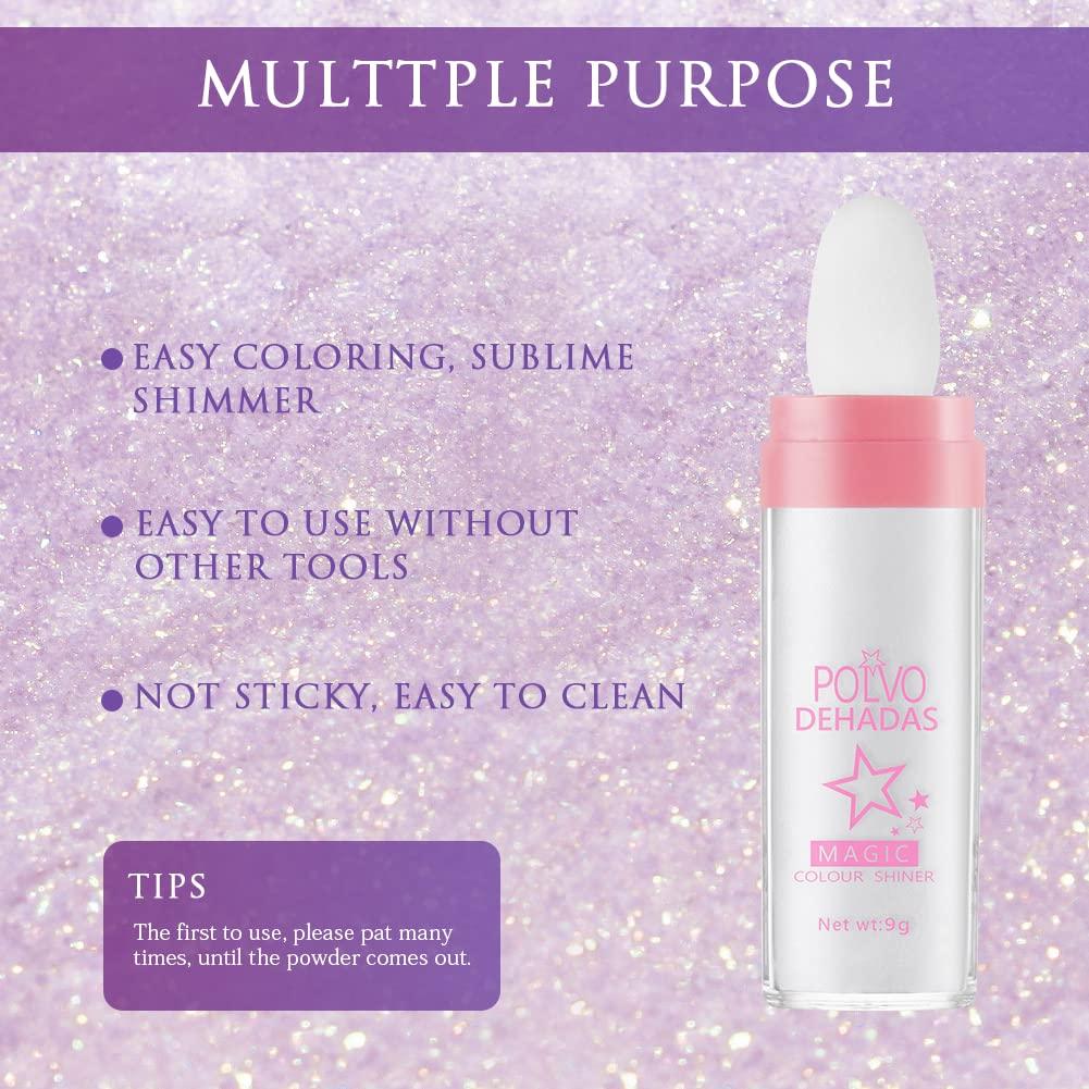 AOOWU Fairy Highlighter Patting Powder - Magic Colour Shiner for Women ...