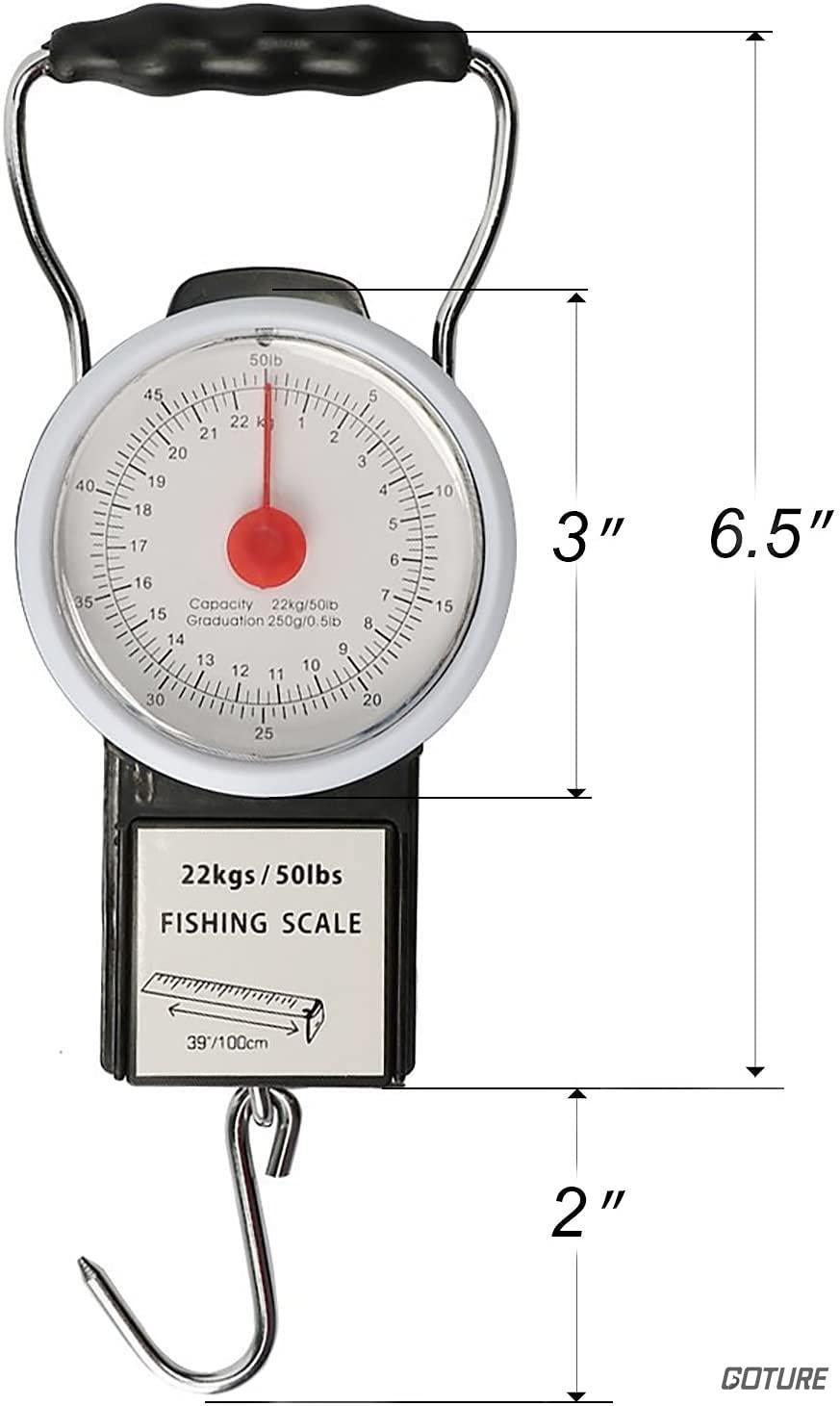 Goture Digital Hanging Scale - Multi-Purpose Portable Hand Held Fishing ...