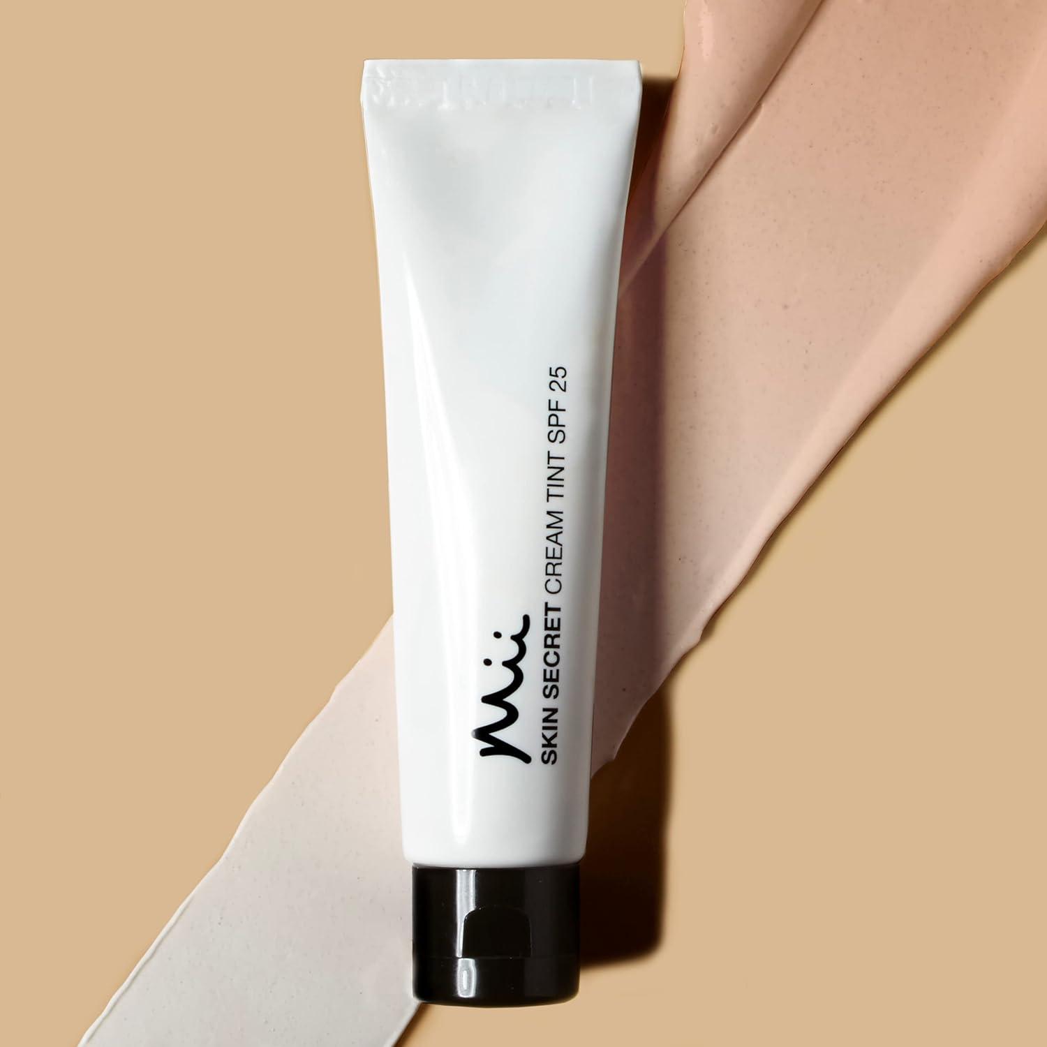 Mii Cosmetics Skin Secret Cream Tint | SPF25 | Ultra-Lightweight Fluid ...