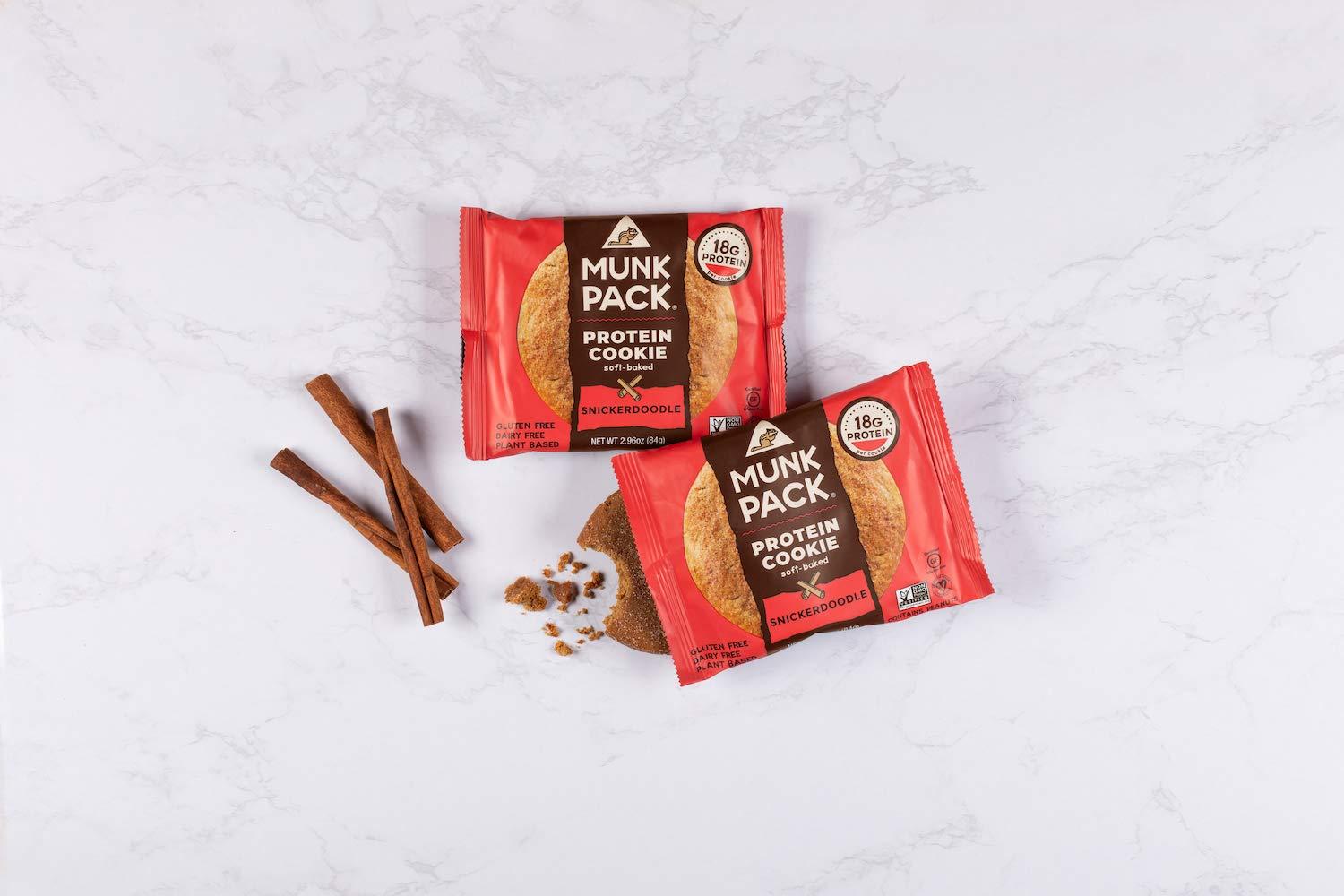 Munk Pack Snickerdoodle Protein Cookie - 2.96 oz | Delicious High ...